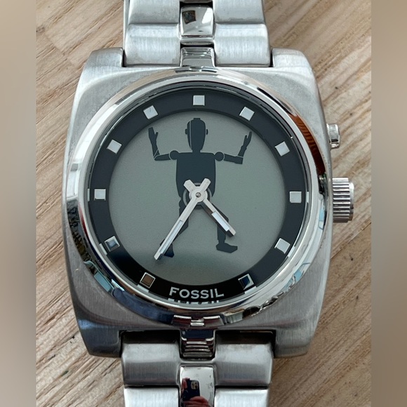 Fossil | Accessories | Fossil Big Tic Super Rare Vintage Mens Watch ...